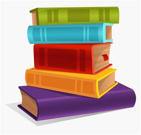 Background Cartoon Clipart Books School Books No Background Hd Png