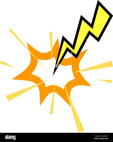 Lightning Motif Stock Vector Images Alamy
