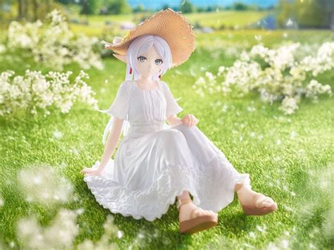 Frieren Beyond Journeys End Desktop Cute Frieren Summer Dress Ver