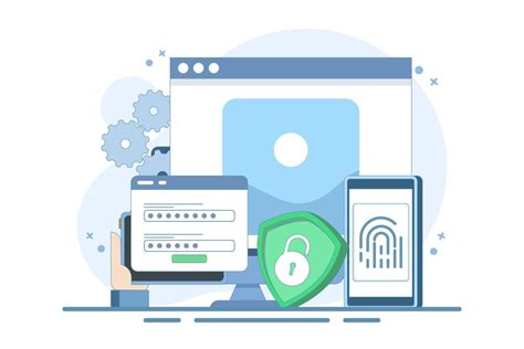 Flat General Data Security Concept Personal Information Protection