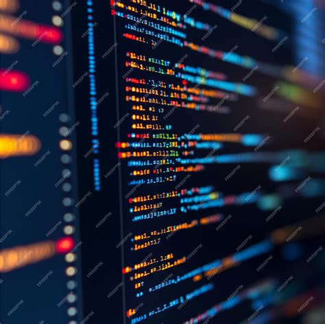 A Closeup Of Mobile App Code For Android And Ios Platforms Premium Ai