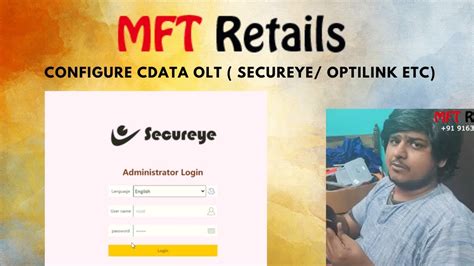 Configure Cdata Olt Secureye Optilink Vlan Hybrid Trunk Access Bsnl Configration Youtube
