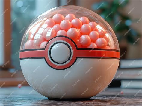 Pokemon Pokeball With Candy Inside T Idea For Fans Premium Ai