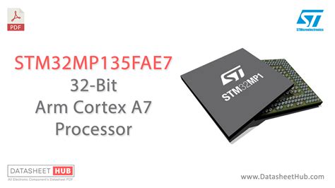 stm32mp135fae7 datasheet 32 bit arm cortex a7 datasheet hub