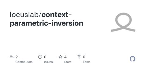 github locuslab context parametric inversion