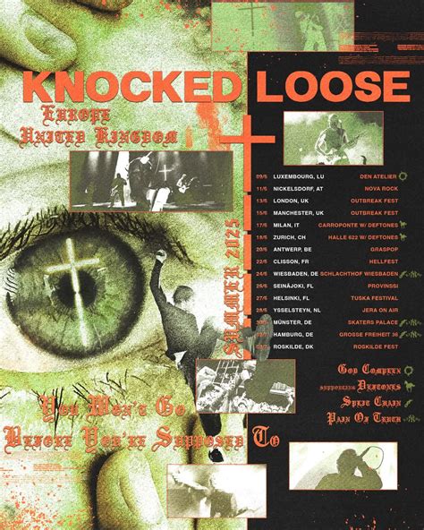 Knocked Loose Announce Springsummer Europeanuk Tour Metal Anarchy