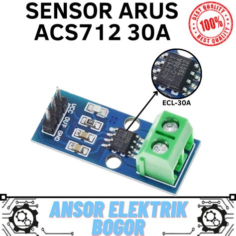Jual Sensor Arus 30a Current Acs712 Acs712elc 30a Module Kab Bogor Ansori Elektrik Bogor