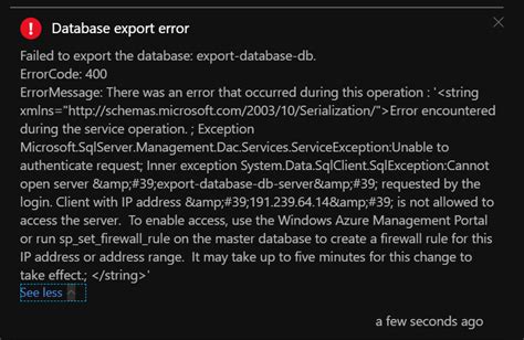 Anupama Natarajan Data Platform Tips Export A Bacpac File Of A