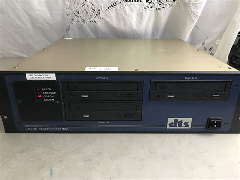 DTS 6D Cinema Processor 35MM Digital Theater Systems Reverb