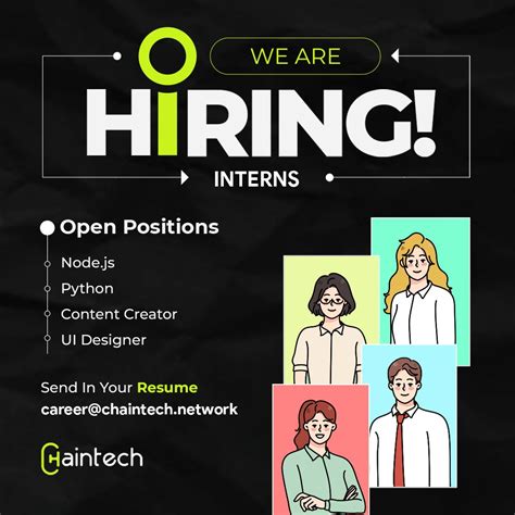 Chaintech Network On Linkedin Internshipopportunity Nodejs Python