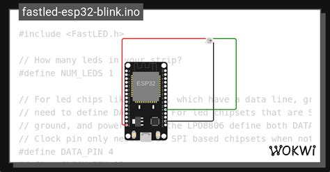 Fastled Esp32 O Copy Wokwi Esp32 Stm32 Arduino Simulator