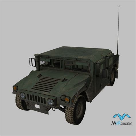 M1165a1usgreen 3d Model Mvrsimulation