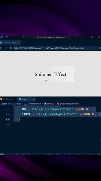 Shimmer Effect For Ui Designer Cssanimation Shimmer Webdevelopment