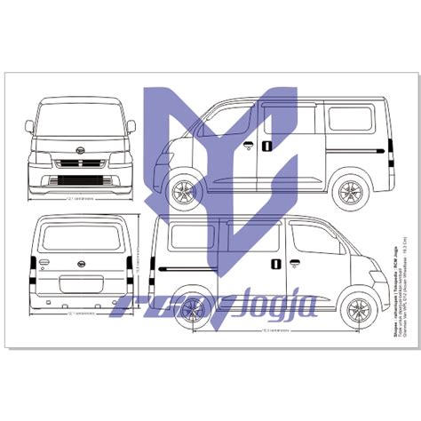 Jual Pola Miniatur Mobil Granmax Van Wpl D12 Shopee Indonesia