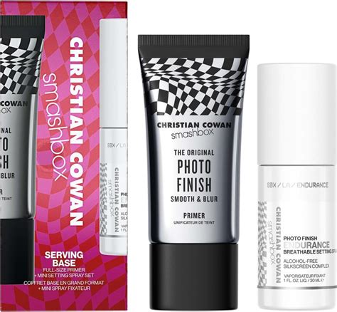 Smashbox Serving Base Full Size Primer Mini Setting Spray Set