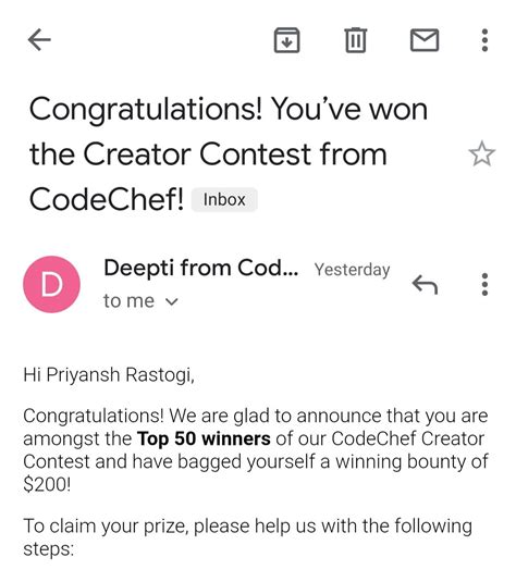Priyansh Rastogi On Linkedin Codechef Youtube 18 Comments