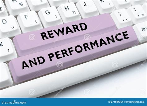 Conceptual Caption Reward And Performance Business Concept Given In