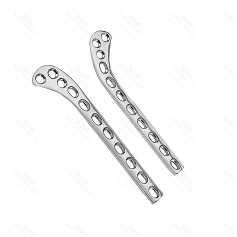 Set Of 6 Pcs Orthopedic Tibia Lateral Proximal Plate Dcp 4 5mm