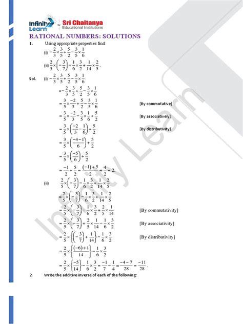 Math Grade 8 Solution Pdf Mathematical Analysis Elementary