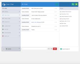 Bootstrap Chat Examples