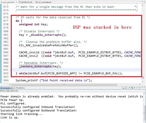 C6670 PCIE Is Linked Up But PC Can Not Enumerate My Custom Board Processors Forum