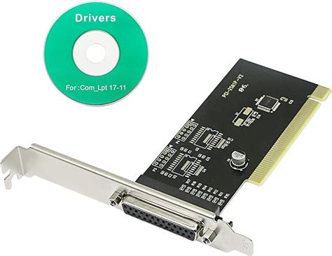 CERRXIAN Port PCI Parallel Card PCI Port Card Adapter Pin Parallel Lpt PCI To Parallel DB