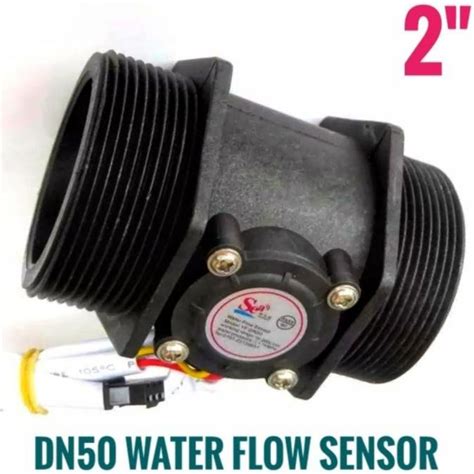 Jual Water Flow Sensor 2 Inch Dn50 Large Flow Sensor 10 200l Min Turbine Shopee Indonesia