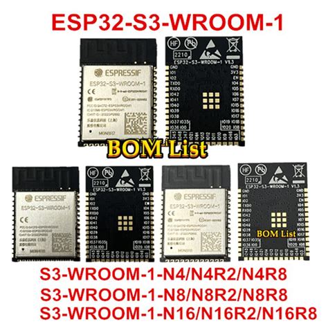esp32 s3 wroom 1 4mb 8mb 16mb esp32 s3 wroom 1 n4 esp32 s3 wroom 1 n8