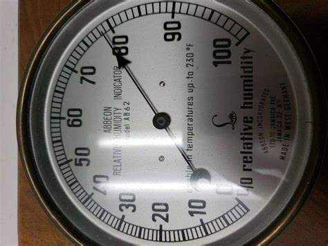 Relative Humidity Indicator Trice Auctions