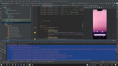 Code Android Bị Indexoutofboundsexception Programming Dạy Nhau Học