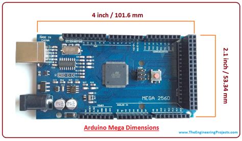 Introduction To Arduino Mega The Engineering Projects