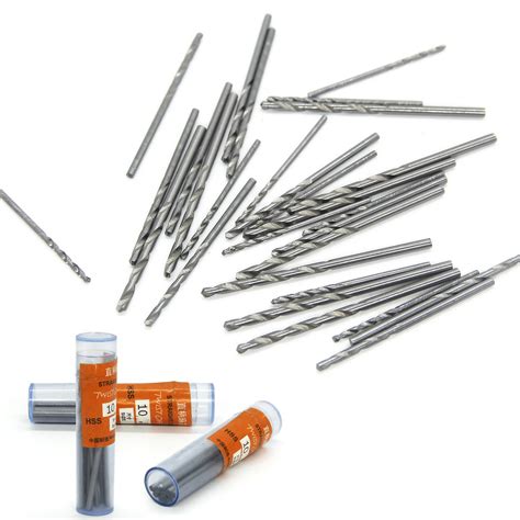 Hss 4241 트위스트 미세 드릴 스트레이트 생크 드릴 전기 드릴 트위스트 드릴용 마이크로 스트레이트 생크 목재 공구 05 35mm 10 개 Aliexpress