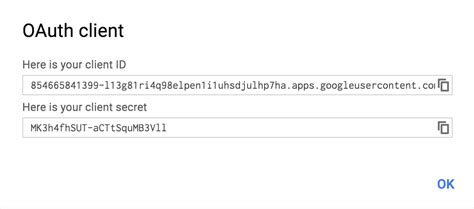 Oauth Client Id