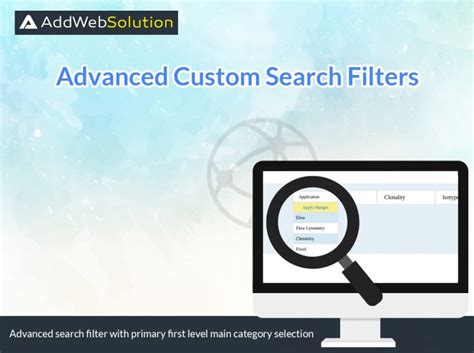 tips to create advanced custom search filters web design services