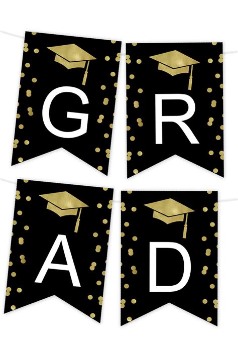 Free Printable Graduation Banner Artofit