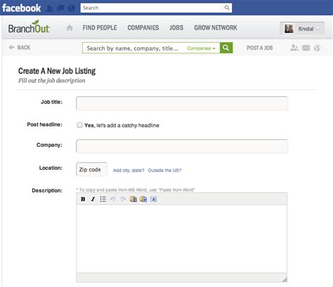 Branchout Adds On Mobile Application For Facebook