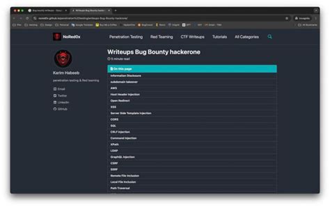 Hacking Bugbounty Writeups Dipesh Paul
