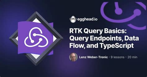 Rahul Kag On Linkedin Rtk Query Basics Query Endpoints Data Flow And