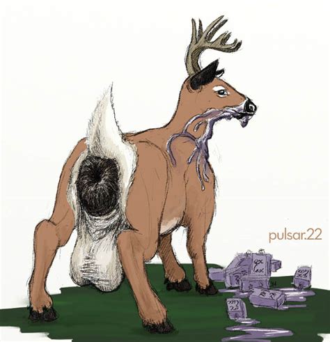 Rule 34 2008 Antlers Anus Ass Balls Big Balls Cervine Dangling Testicles Deer Horn Hyper
