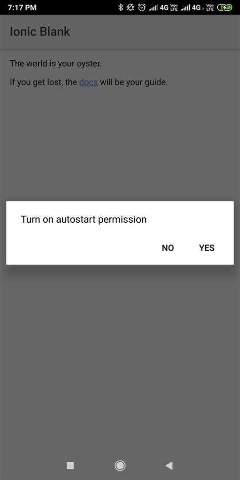 github saty932 cordova plugin autostart permission plugin for showing autostart permission