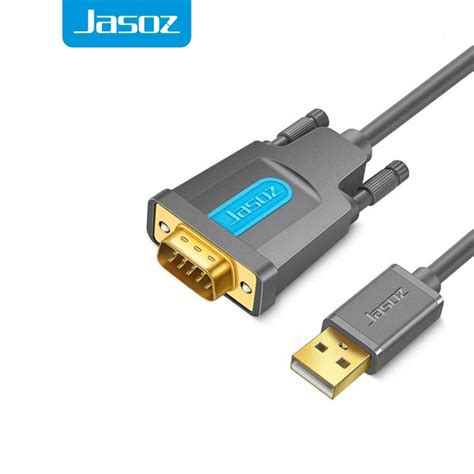 Jasoz USB To RS COM Port Serial PDA DB Pin Cable Adapter Prolific Pl For Windows