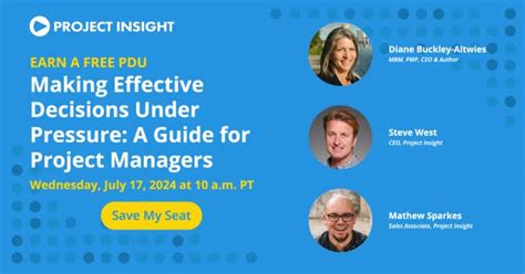 Project Insight On Linkedin Pdu Projectmanagement Portfoliomanagement