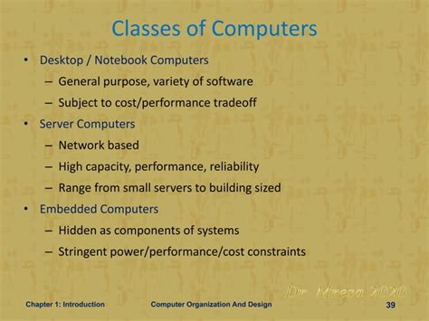 Computer Architecture And Design Introductionpdf
