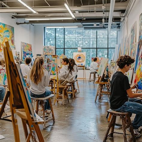 Quotart Classroom With Students Fully Immersedquot Premium Ai Generated Image Quotart Classroom With Students Fully Immersedquot Premium Ai Generated Image