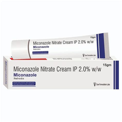 20 Ww Miconazole Nitrate Cream Ip 15 Gm At ₹ 280tube In Nagpur