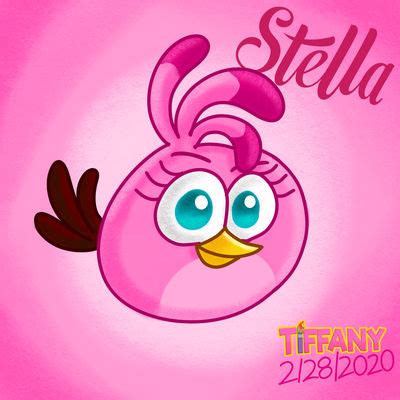 Stella Angry Birds By Tiffanyfisherarts On Deviantart