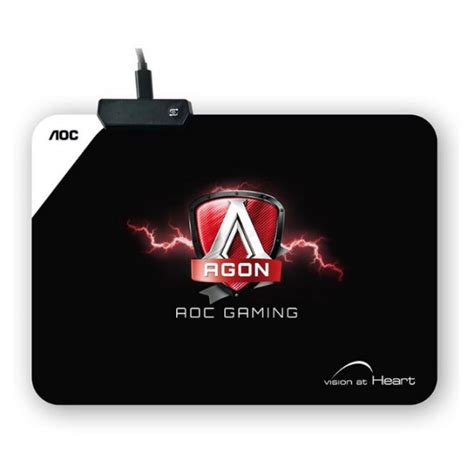 AOC AGON RGB Cloth Gaming Mouse Pad The Computer Guy Charmhaven