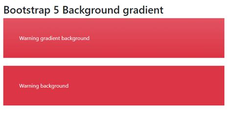 Bootstrap 5 Background Gradient Geeksforgeeks