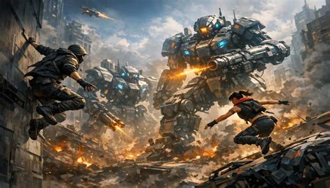 Gen Atlas By Fumito Ueda Giant Robots And New Gameplay Style