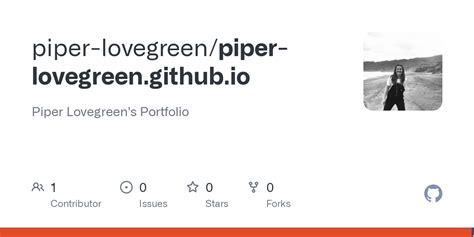 github piper lovegreen piper piper lovegreen s